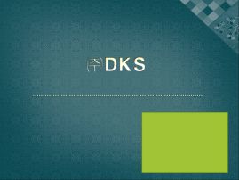 (주)DKS 기업소개 내외부 및 SWOT전략분석-1페이지