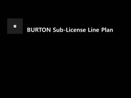 Burton Sub-Licens Line Plan-1페이지