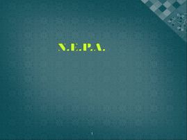 국가환경정책법 (N.E.P.A.)-1페이지