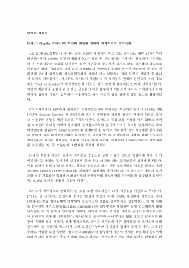 [비즈니스/경제] 보험론 레포트 -1페이지