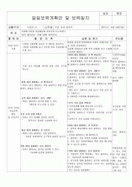 5월3주 (내가 좋아하는 것) (5월 16일 ~ 5월 21일)-1페이지