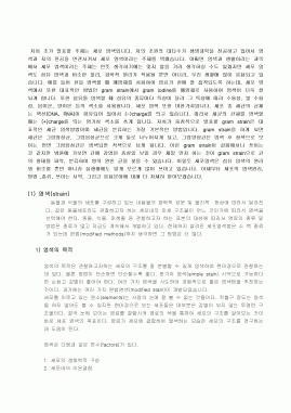 세포염색(gram strain.)-1페이지