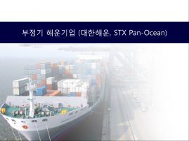 부정기 해운기업 (대한해운, STX Pan-Ocean)-1페이지