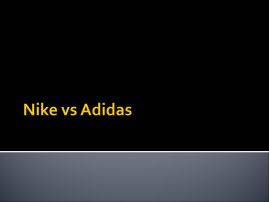 나이키 vs 아디다스 (Nike vs Adidas)-1페이지