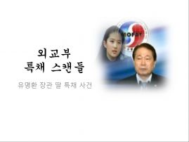 외교부 특채 스캔들 - 유명환 장관 딸 특채 사건-1페이지