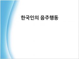 한국인의 음주행동-1페이지