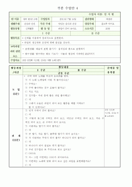 유치원 실습에서 사용할 수 있는 부분 수업안 총 7가지-1페이지