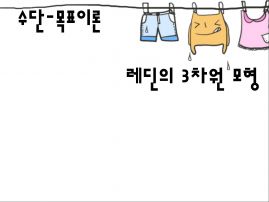 [수단-목표이론] 레딘의 3차원 모형-1페이지