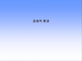 경제적 환경-1페이지