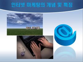 인터넷 마케팅의 개념 및 특징-1페이지