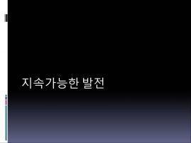 지속가능한발전-1페이지