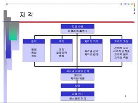 지각에 대하여-1페이지