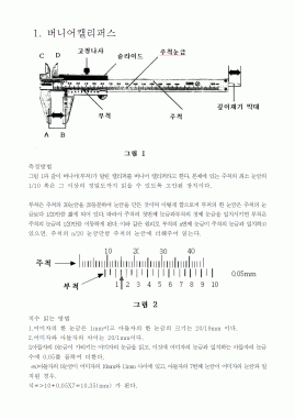 계측장비의 종류 및 사용법-1페이지