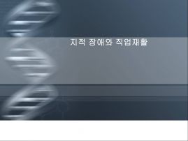 지적 장애와 직업재활-1페이지