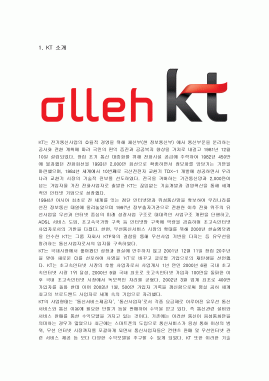 olleh KT의 핵심역량 분석-1페이지