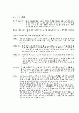 퍼머넌트(permanent)의 원리와 종류 시술조건 및 방법-1페이지