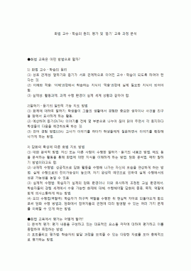 [국어교육론] 화법 교수⋅학습의 원리, 평가 및 듣기 교육 과정 분석-1페이지