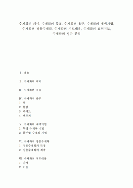 [수채화][수채화의 채색기법][정물수채화][수채화의 지도내용]수채화의 의미, 수채화의 목표, 수채화의 용구, 수채화의 채색기법, 수채화의 정물수채화, 수채화의 지도내용, 수채화의 표현지도, 수채화의 평가 분석-1페이지