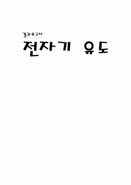 물리학실험19(전자기유도)-1페이지