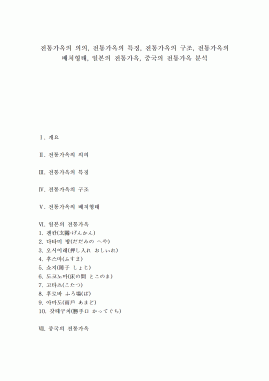 [전통가옥][전통가옥의 구조][전통가옥의 배치형태][일본의 전통가옥][중국의 전통가옥]전통가옥의 의의, 전통가옥의 특징, 전통가옥의 구조, 전통가옥의 배치형태, 일본의 전통가옥, 중국의 전통가옥 분석-1페이지