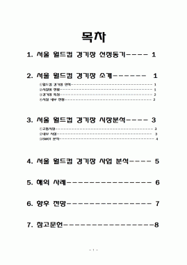 서울 월드컵 경기장 분석-1페이지