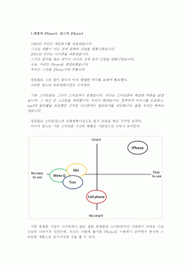 스티븐 잡스의 아이폰, 아이패드 프리젠테이션 분석-1페이지