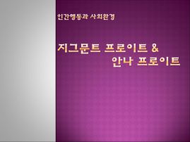 [지그문트 프로이트와 안나 프로이트] 지그문트 프로이트와 안나 프로이트의 주요개념, 모형, 성격, 정신분석적 성격이론, 방어기제이론 분석 레포트[2012년 평가우수자료]-1페이지