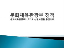 문화체육관광부의 정책 목적, 주요 사업 내용, 평가, 전망, 개선방안(2012년 추천 우수 레포트 선정)-1페이지