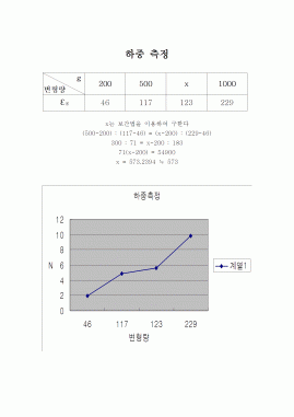 스트레인게이지 결과보고서-1페이지