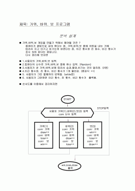 자바를 이용한 가위바위보 프로그램-1페이지