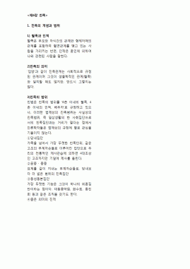 문화인류학의 이론과 사례(친족, 사회조직, 법과 정치) -1페이지