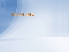 국민건강보험법 A타입-1페이지