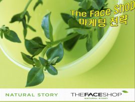 더페이스샵(The Face Shop) 마케팅전략분석/화장품시장의 현황/회사개요/성공용인분석/경쟁사분석 : 더바디샵과 미샤/SWOT분석/STP전략/4p분석-1페이지