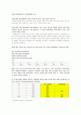 생산관리 일반과제물2-1페이지