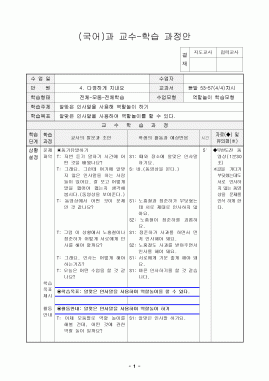 1)국어-알맞은 인사말을 사용해 역할놀이 하기(중안)-1페이지