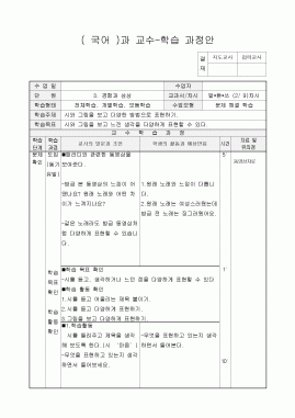 5)국어-시와 그림을 보고 다양한 방법으로 표현하기(중안)-1페이지