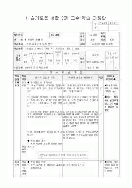 1)슬기로운 생활-나뭇잎 살펴보고 무리 짓기(중안)-1페이지