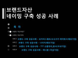 브랜드자산 네이밍 구축 성공 사례-1페이지