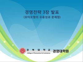 경영전략 제3장 (포터의 유용성과 문제점)-1페이지