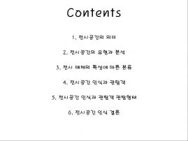 전시공간의 개념 및 종류 설명-1페이지