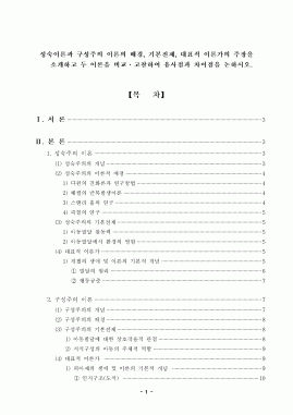 영유아프로그램개발과평가A+(성숙이론과 구성주의 이론의 배경, 기본전제, 대표적 이론가의 주장을-1페이지