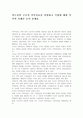 미누친의 구조적 가족치료를 설명하고 기법에 대한 각각의 사례를 들어 보세요.-1페이지