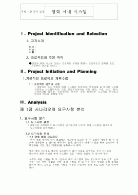 [객체 지향 분석 설계] 영화 예매 시스템-1페이지