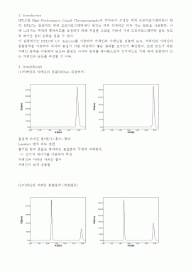 [일반 화학실험] HPLC에 의한 아데닌과 카페인의 분리-1페이지