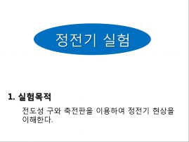 정전기 실험-1페이지