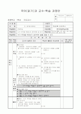 1)국어-5. 생각을 펼쳐요 - 누가 무엇을 생각하였는지 생각하며 글 읽기-1페이지