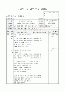 5)과학-3. 식물의 구조와 기능 - 잎에 도달한 물은 어떻게 되는지 알아보기-1페이지