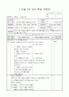 5)미술-5-기초. 명화가 들려주는 이야기 - 새로운 이야기 만들기와 감상하기-1페이지