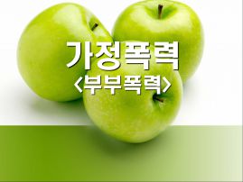 [부부폭력 해결책] 부부싸움의 실태, 부부싸움의 원인과 해결책, 나의 견해-1페이지