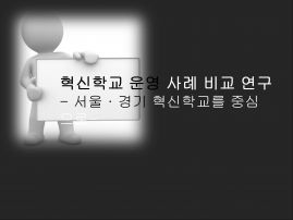 혁신학교 운영 사례 비교 연구-1페이지